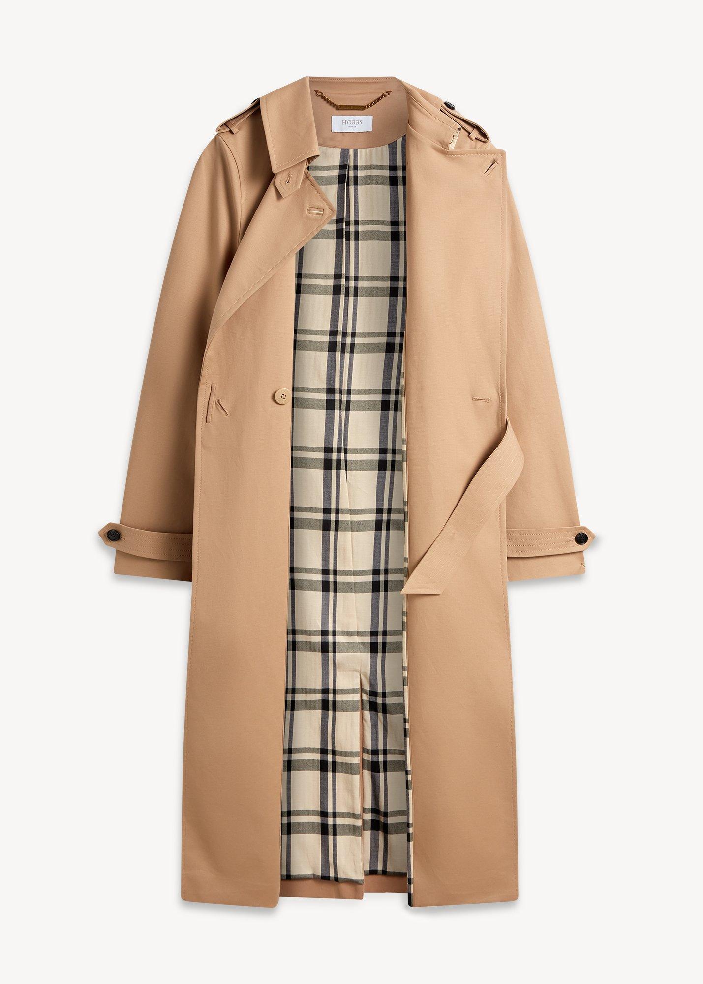 Livia Shower Resistant Wrap Trench Coat | Hobbs ROW